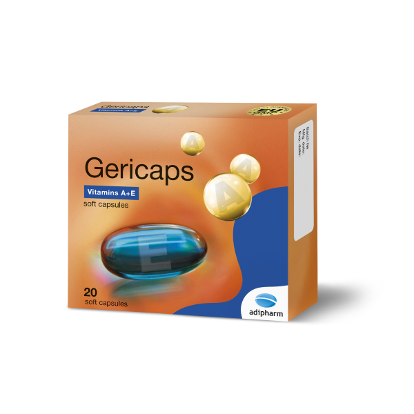 Adipharm Ltd. - Gericaps x 20, capsules